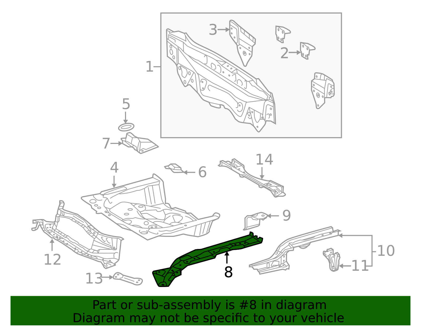 58025-52010 - High-Quality Frame Side Member Reinforcement for ...