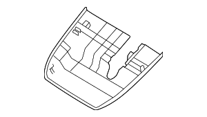 2025 Kia Sorento Interior Rear View Mirror Cover 96030-R5100 | QuirkParts