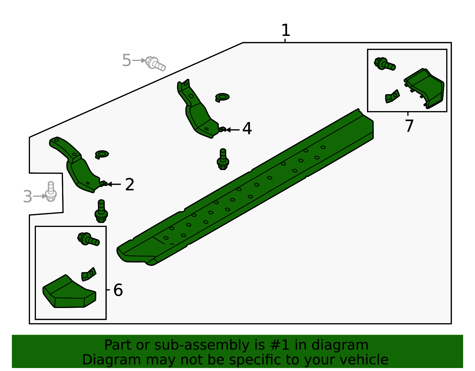 Genuine OEM Ford Part - Running Board N2DZ-16450-AA | Genuine OEM Ford ...