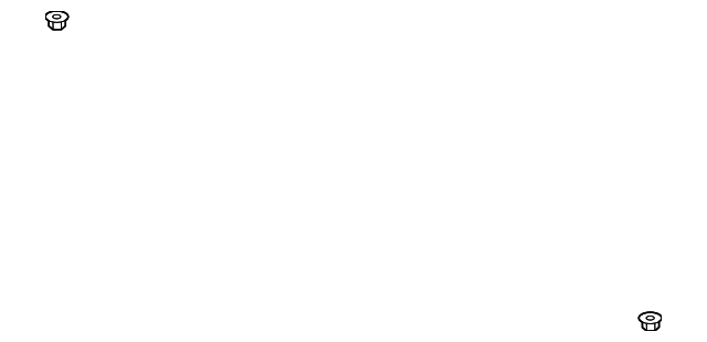 Genuine Toyota Under Cover Retainer part# 90480-10024 for 2009-2025 ...