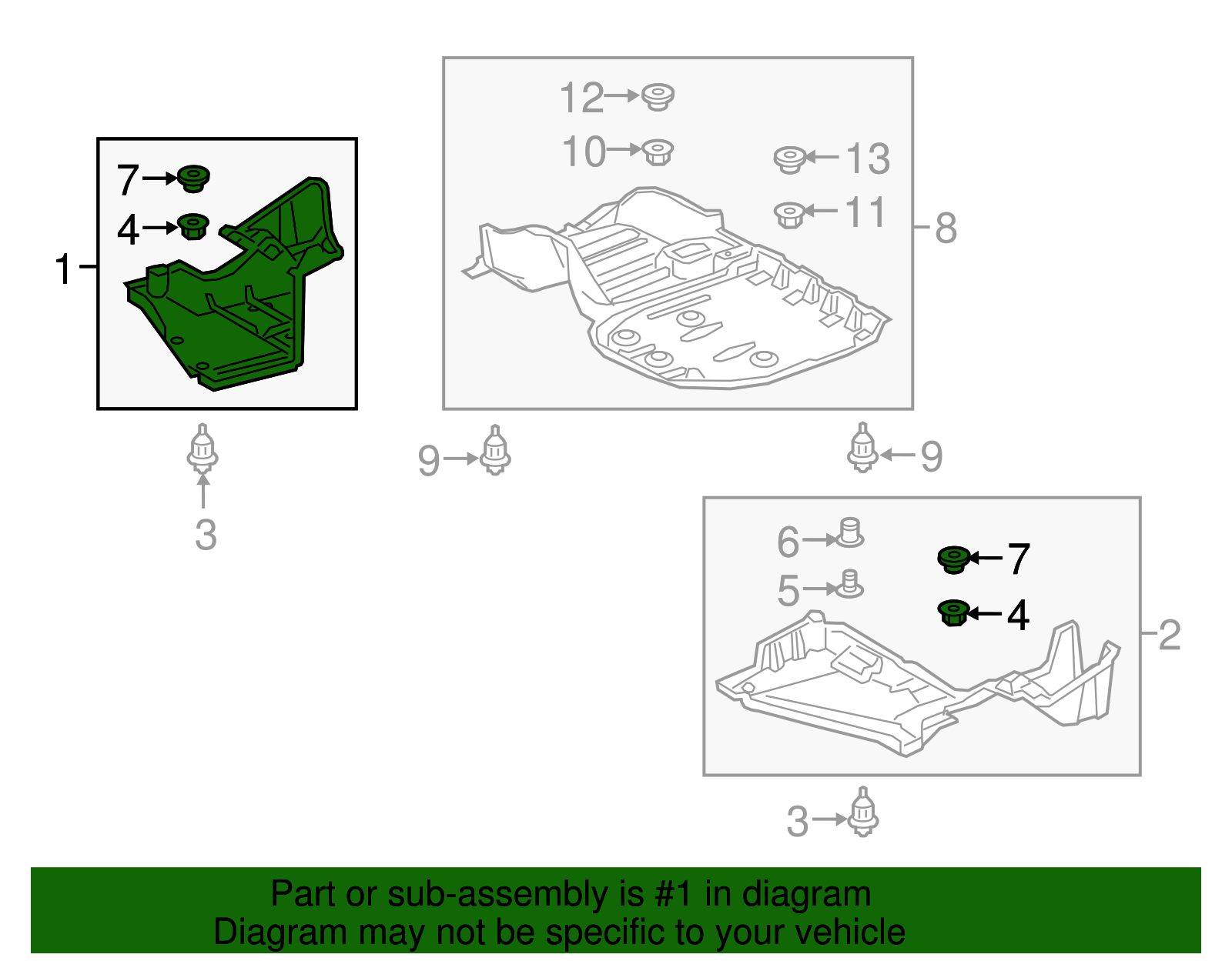 58398-06150 - Under Cover 2018-2024 Toyota Camry | Longo Toyota Parts