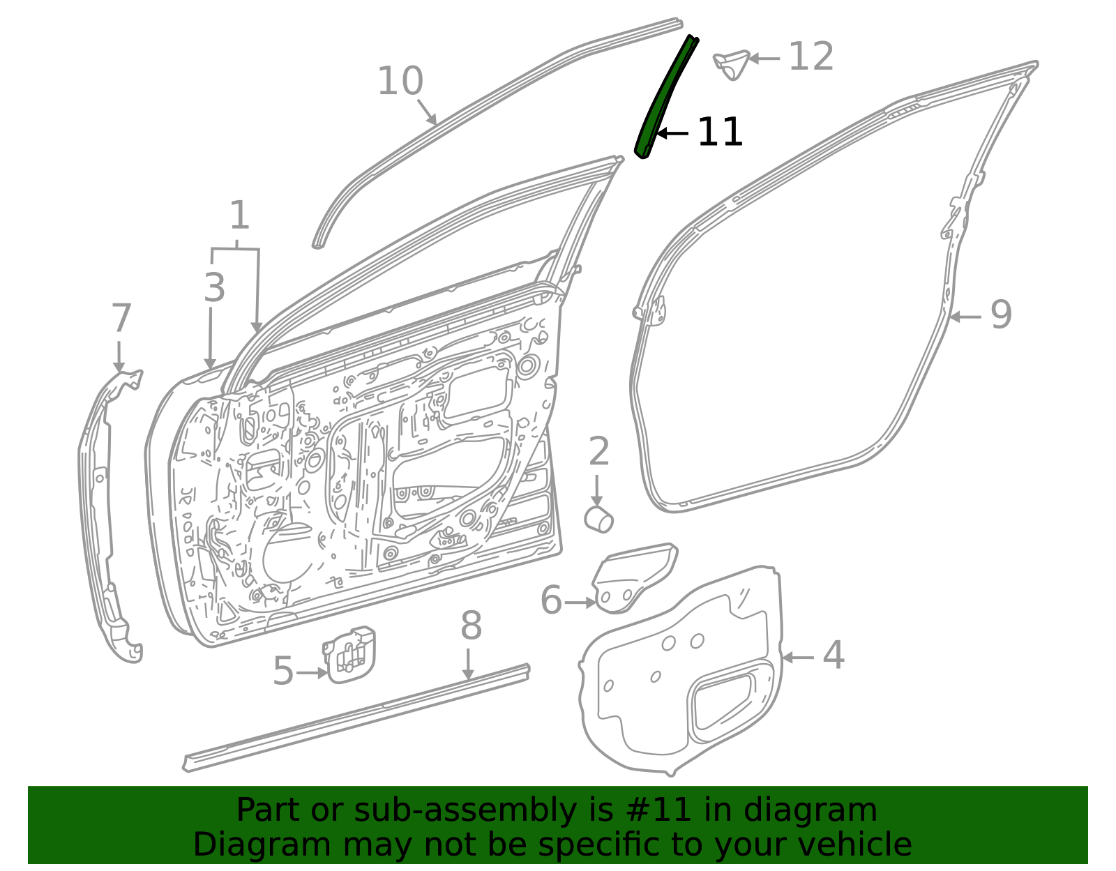 2016-2020 Toyota Mirai Black Out Tape 75985-62010 | Toyota Parts Center
