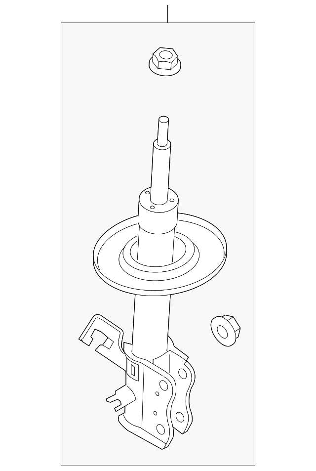 2013-2015 Nissan Strut E4302-1VK0A | Nissan Parts OEM