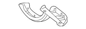 64571-75010 - High-Quality Tailgate Hinge Cover for AutoNation Parts