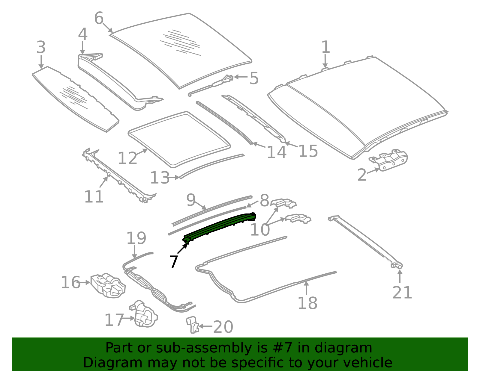 205-780-31-00 - Slide Assembly 2017-2026 Mercedes-Benz | Mercedes-Benz ...