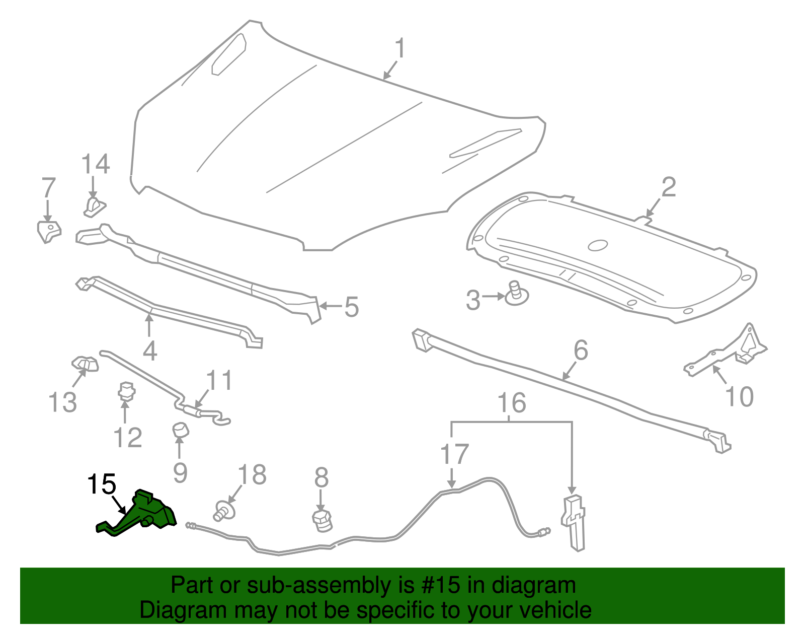 2019-2022 Buick Encore Latch 42750798 | Capital Chevy Parts