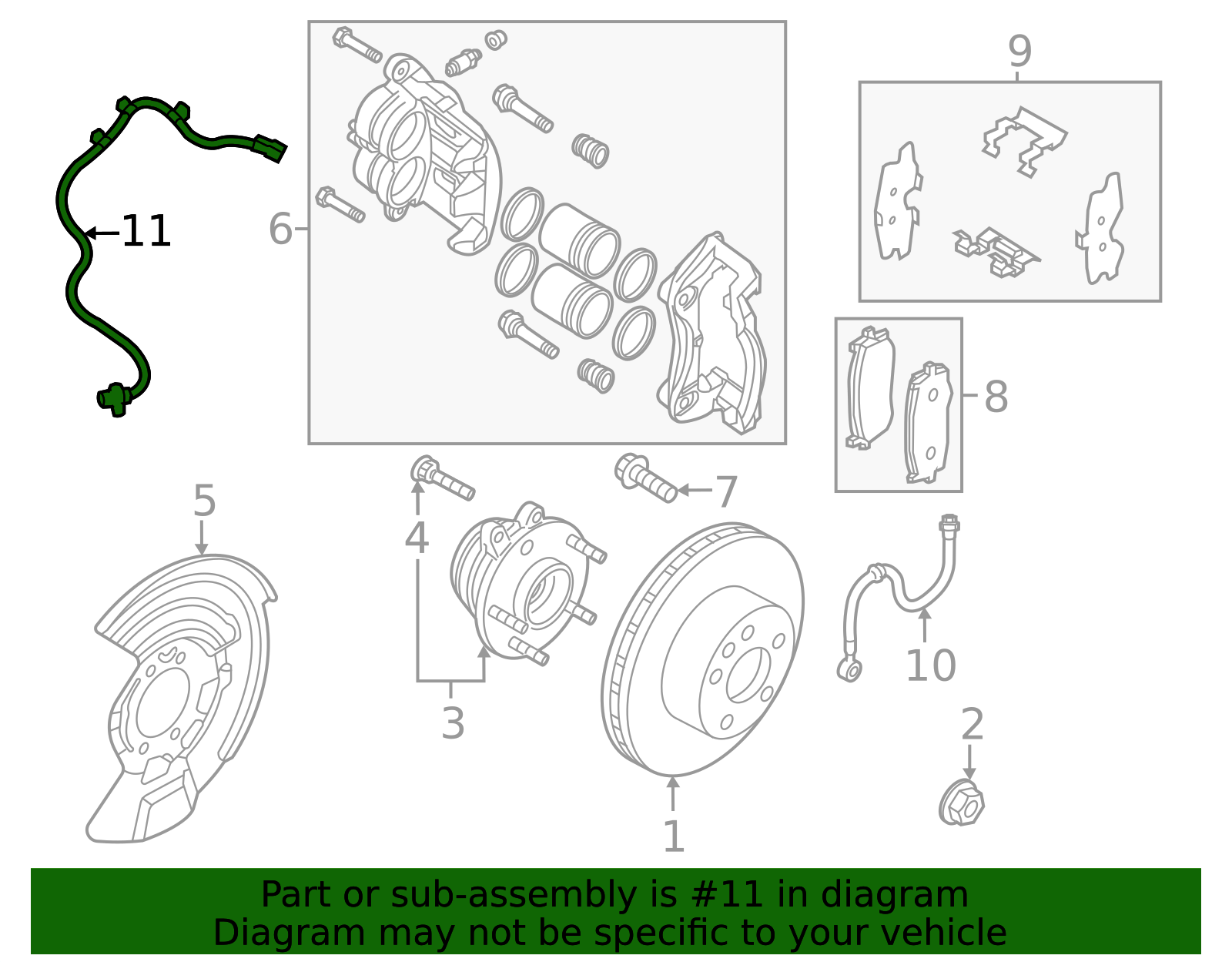 47910-6SA1A - 2022-2024 Nissan Pathfinder - ABS Sensor | World OEM ...