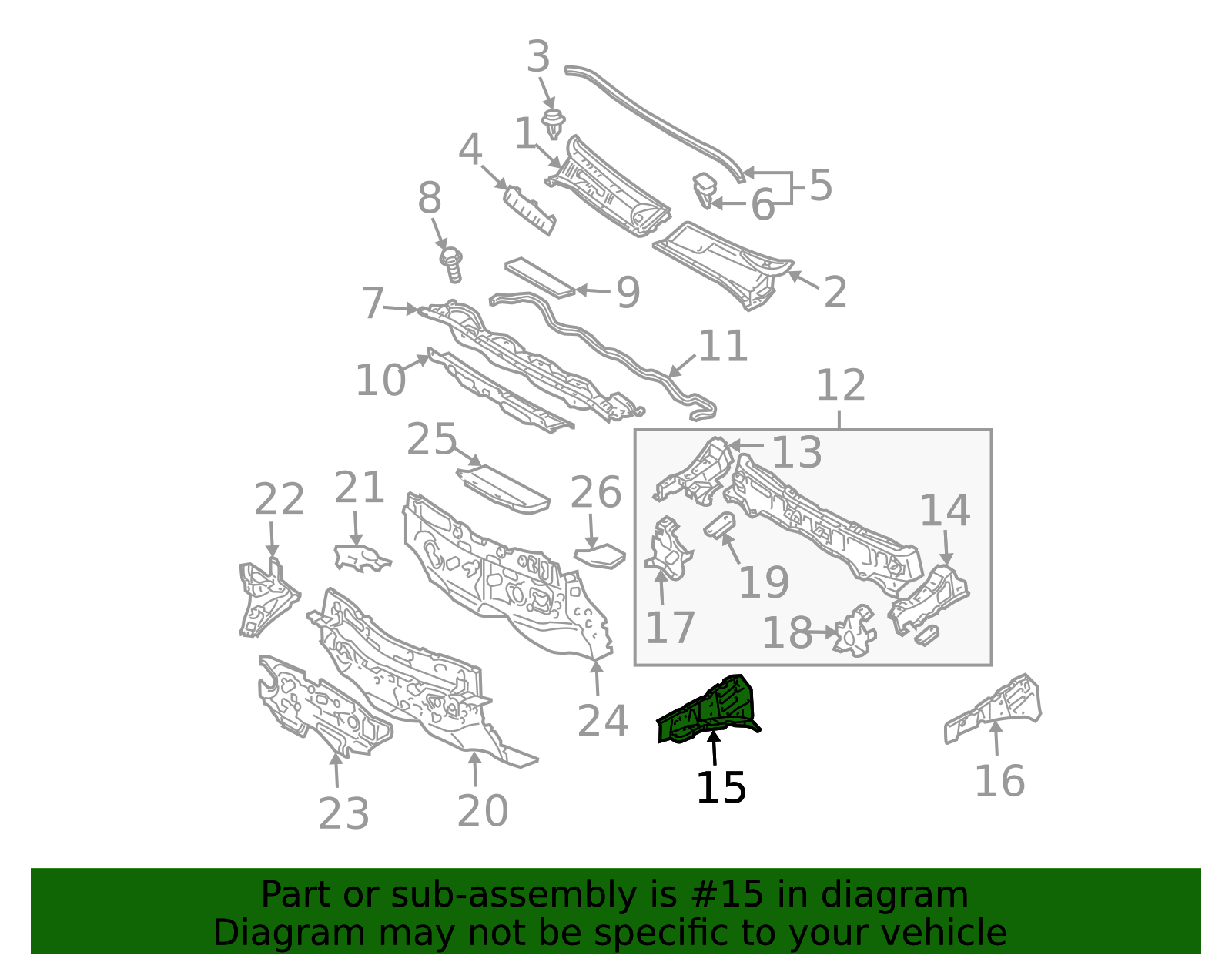 2004-2009 Toyota Prius Side Panel 55713-47020 | MotorMotor