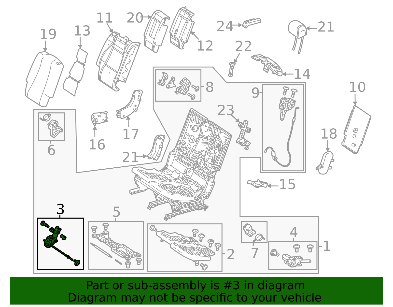 167-920-45-18 - Recline Motor 2020-2025 Mercedes-Benz | Mercedes-Benz ...