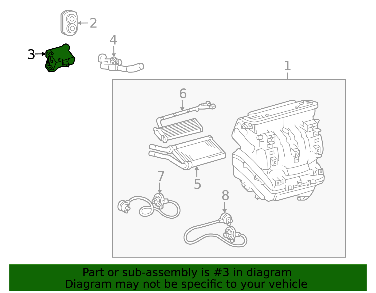 Air Conditioning Control Module 19183793 | Awesome Parts GM