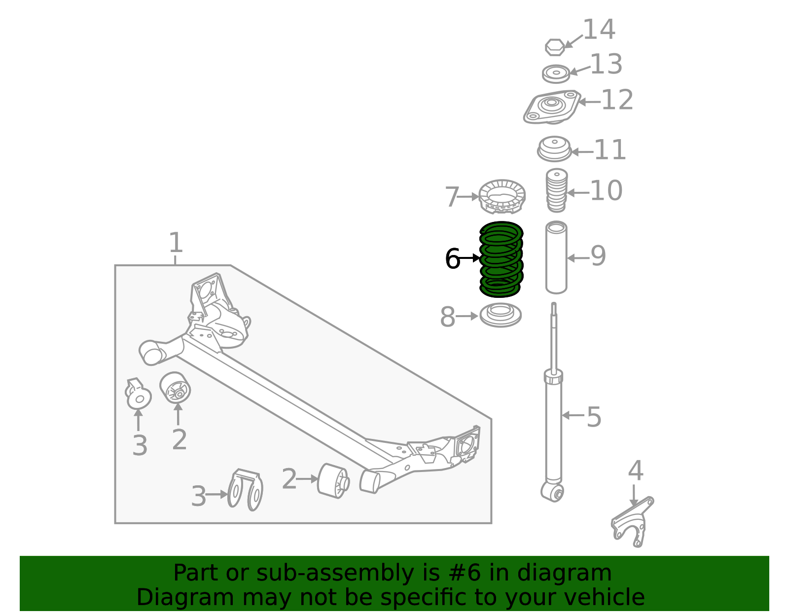 2006-2011 Hyundai Accent Coil Spring 55330-1G000-DS | MotorMotor