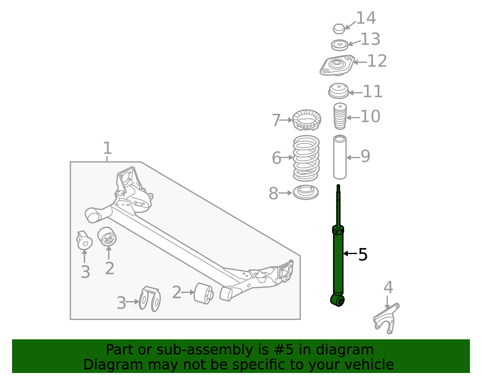 55310-1E100 - Hyundai Shock Absorber Performance Auto Parts