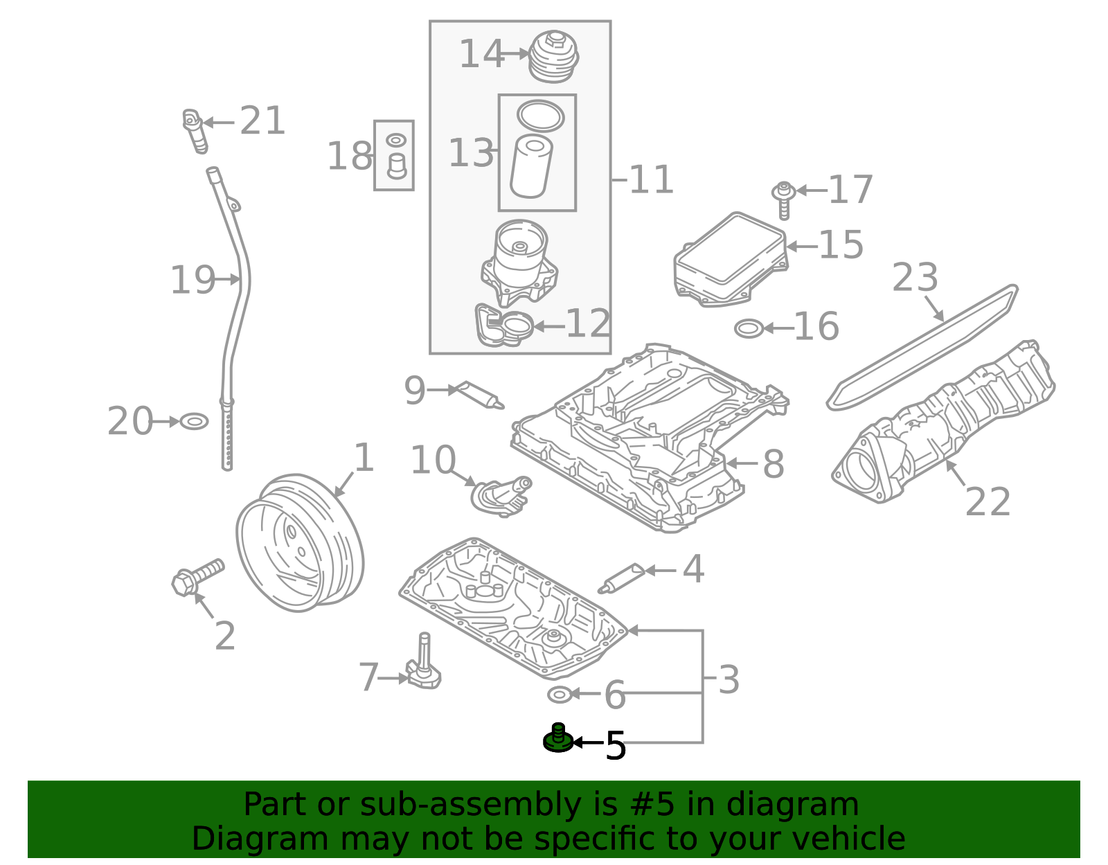 Engine Oil Drain Plug N-911-679-01 | AUDI Parts Canada