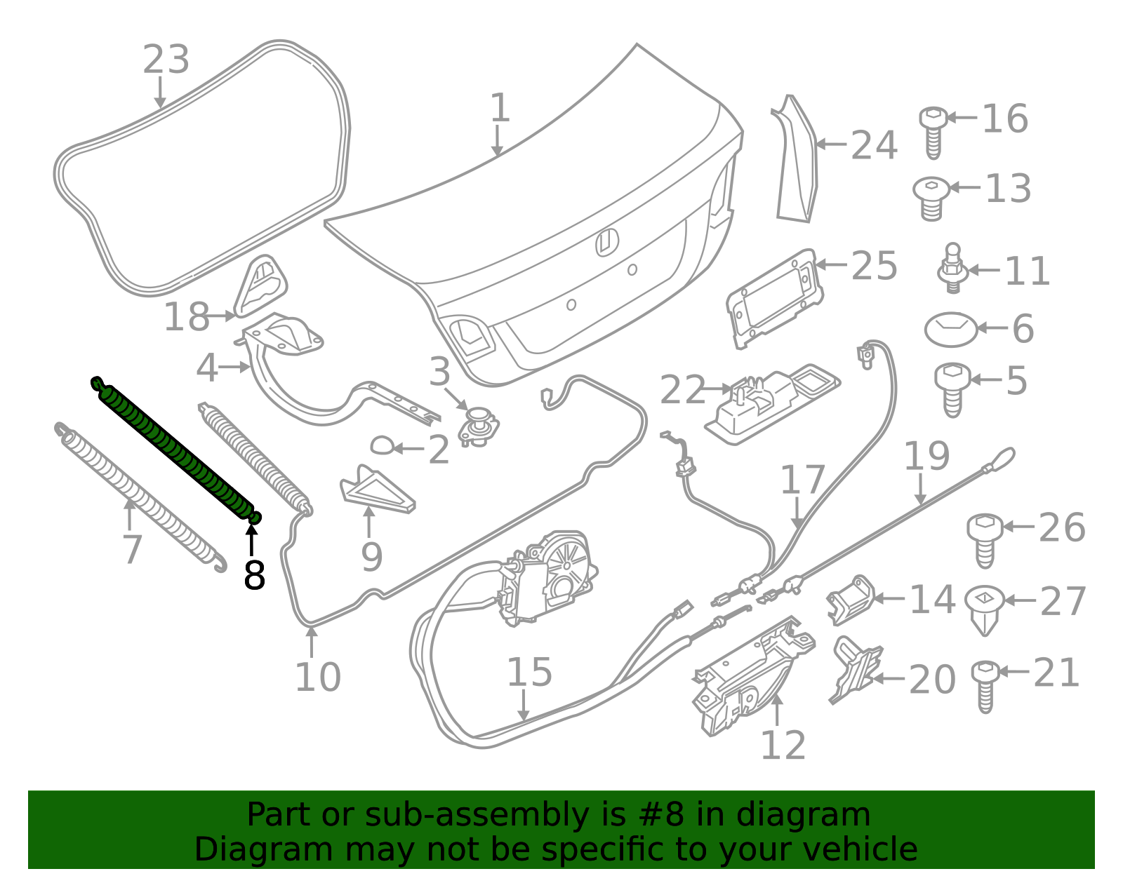 51-24-7-204-367 - Spring - 2011-2016 BMW | Buy BMW Parts Now