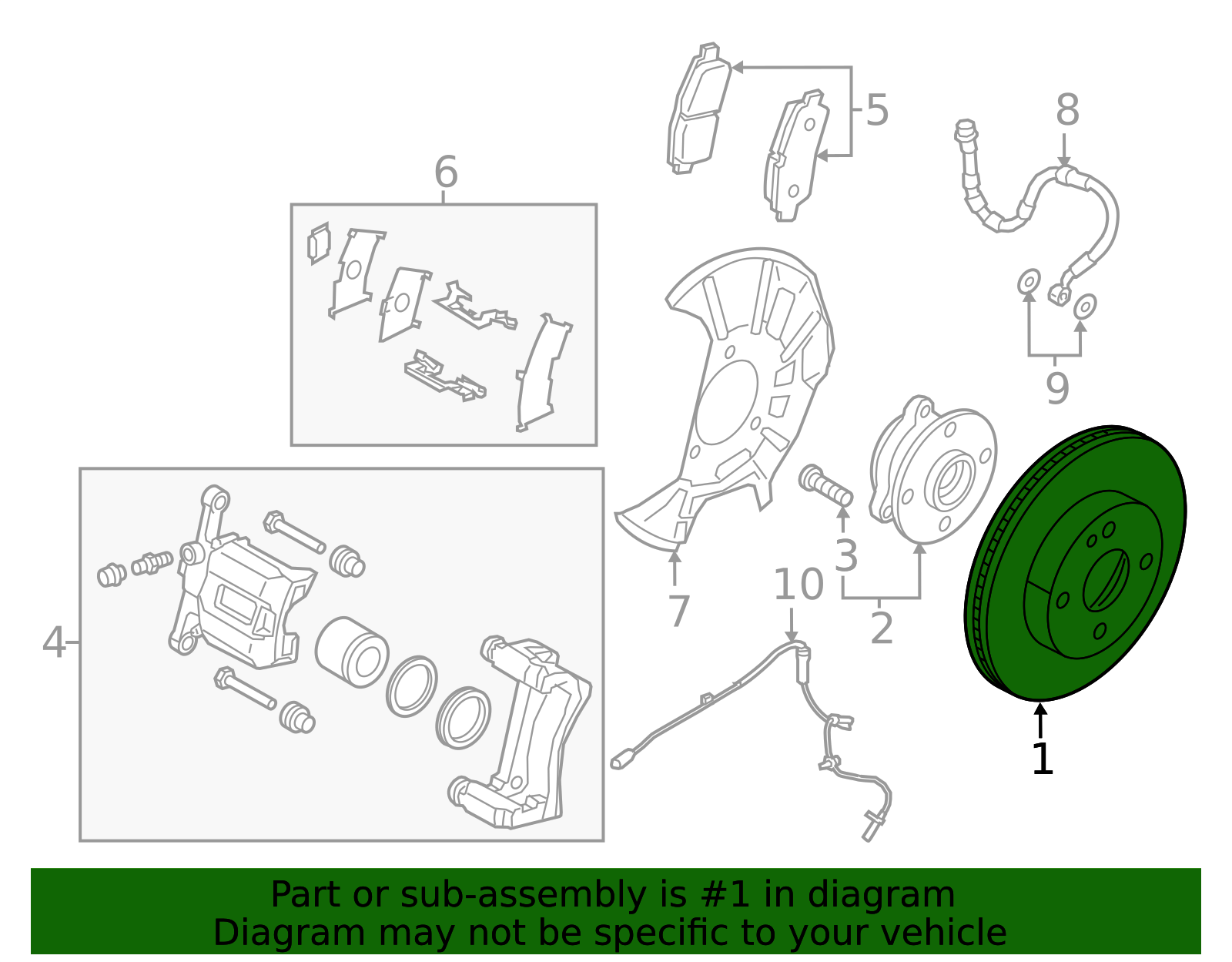 2016-2020 Toyota Rotor 43512-WB001 | MotorMotor