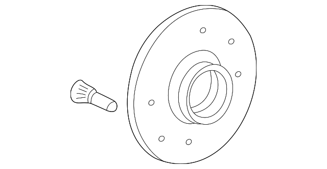 44600-S04-A00 - Front Hub 1992-2000 Honda | Honda Parts Online