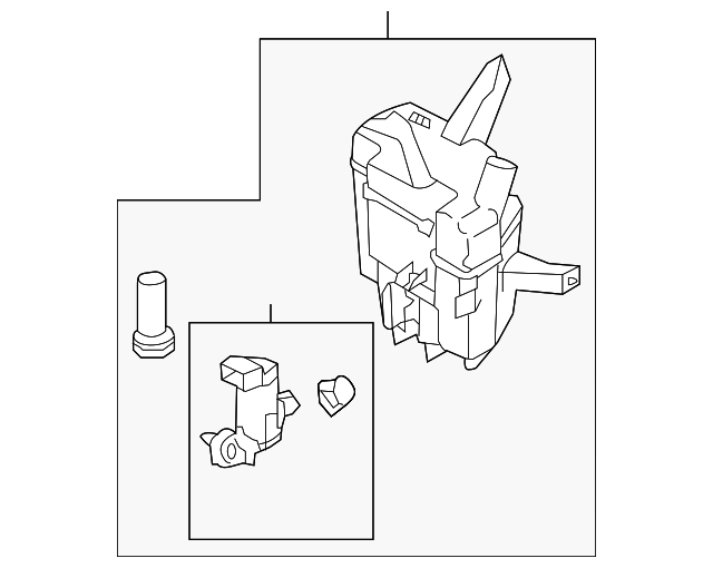 2011-2017 Nissan Quest Washer Reservoir 28910-1JA0A | Sullivan Brothers ...