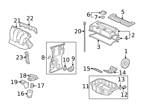 Intake for 2007 Honda CR-V | Honda Acura Parts Direct