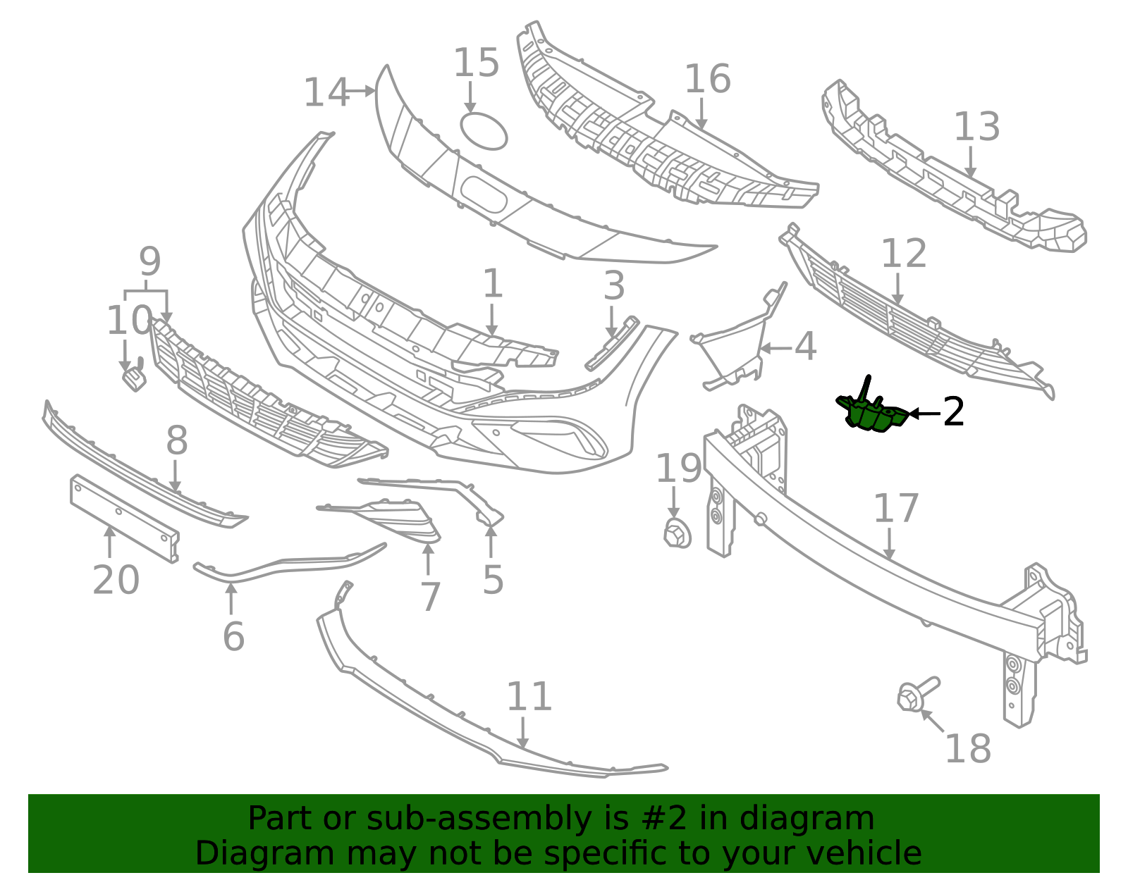 86552-AAAA0 - High-Quality Side Bracket for 2024-2025 Hyundai ...
