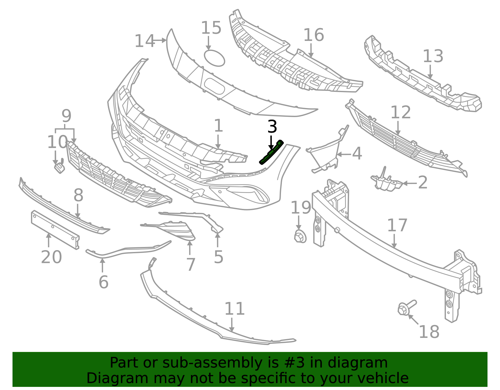 Hyundai - 865E2-AAAA0 - Bumper Bracket - 2024-2025 Hyundai Elantra ...