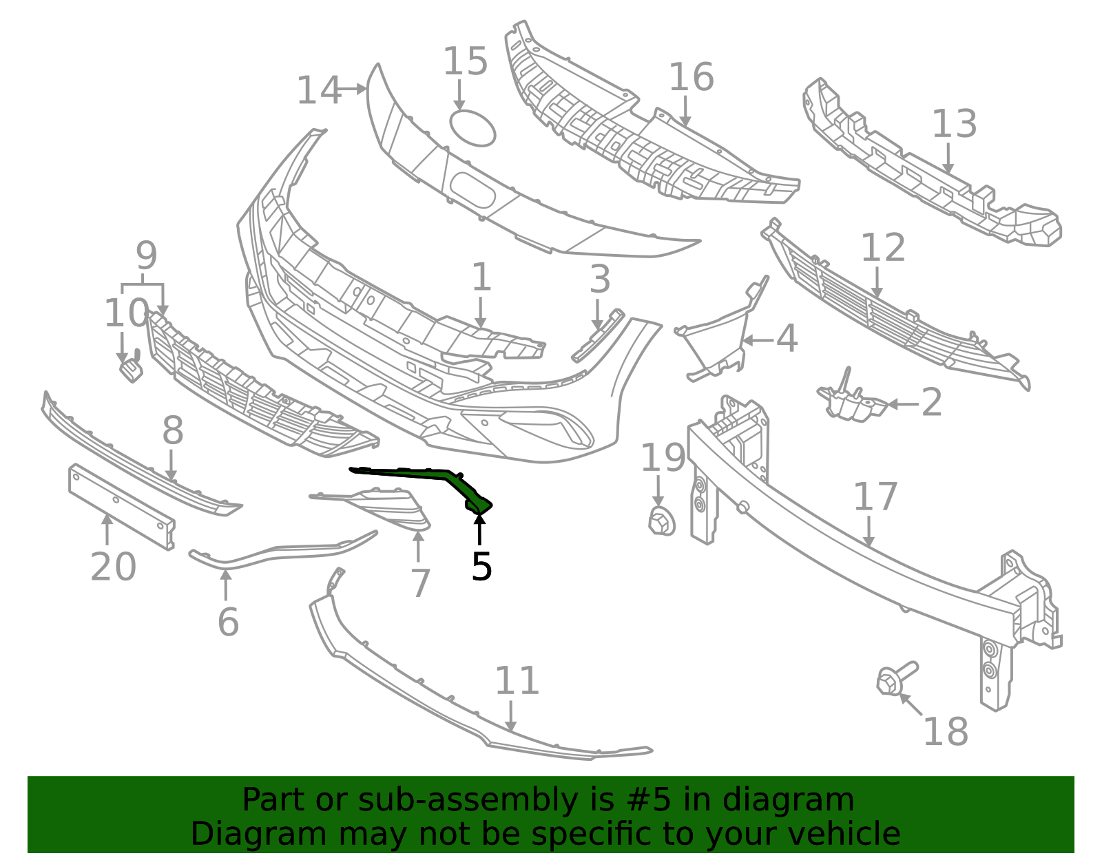 2024-2025 Hyundai Elantra Upper Trim 86566-AAAA0 | OEM Parts Online
