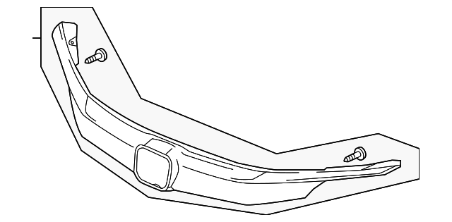 71180-T2F-A51 - 2016-2017 Honda Accord - Molding Assembly Front Grille ...