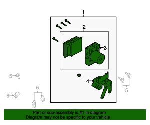 2011-2012 Ford F-150 2011-2012 Ford F-150 4WD ECU & HCU ABS Control ...