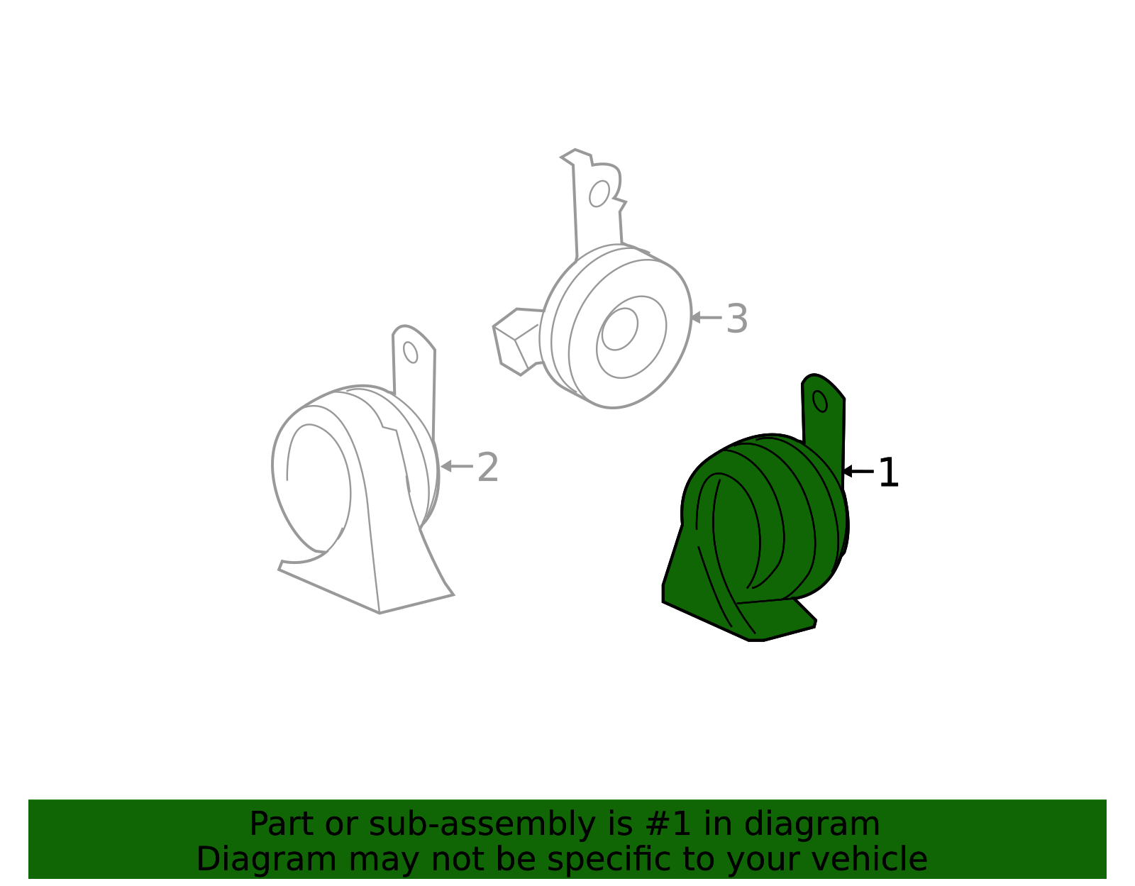 86510-08020 - High-Quality Horn for AutoNation Parts