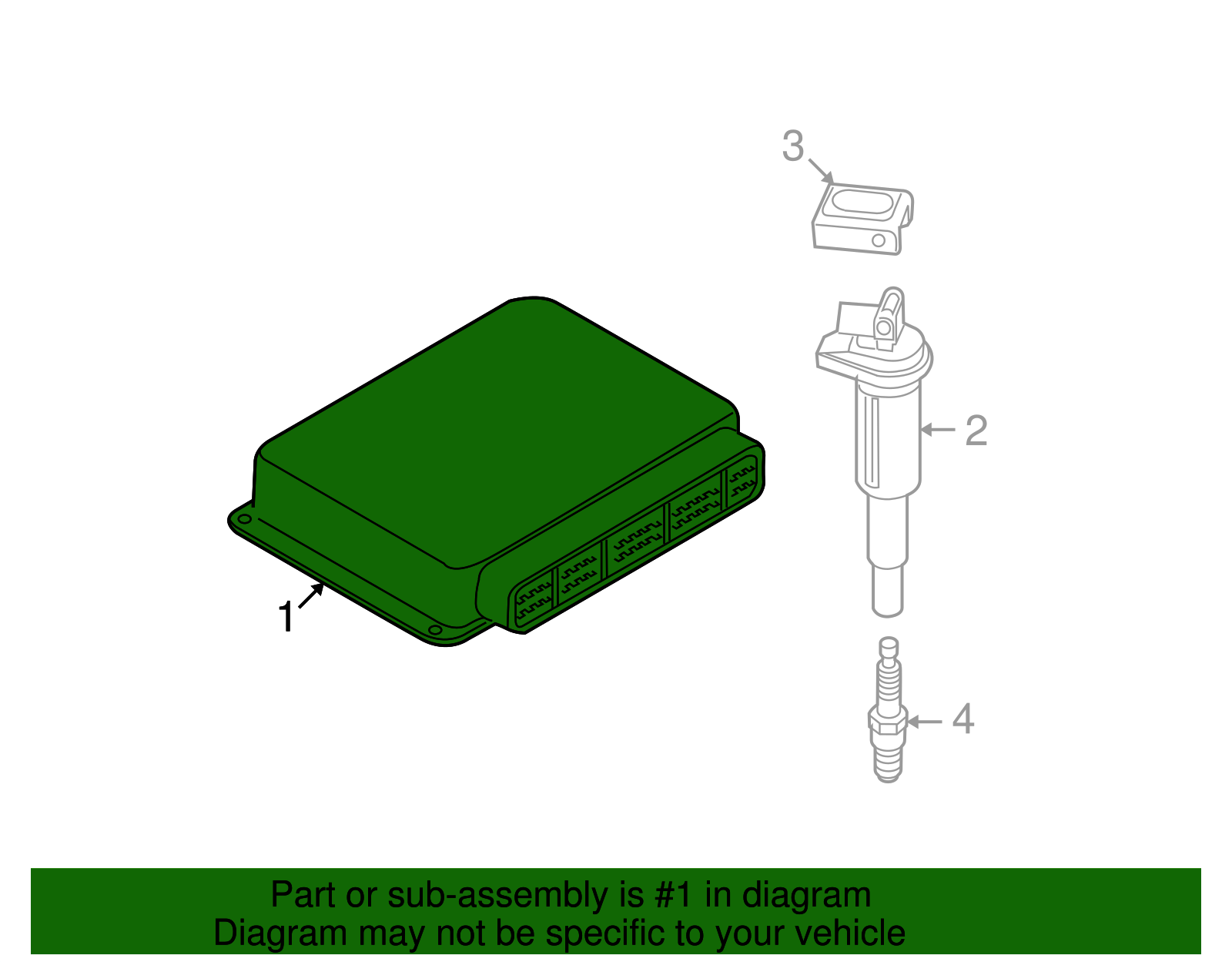 12-14-7-600-924 - Engine Control Module - 2009-2010 BMW | Buy BMW Parts Now