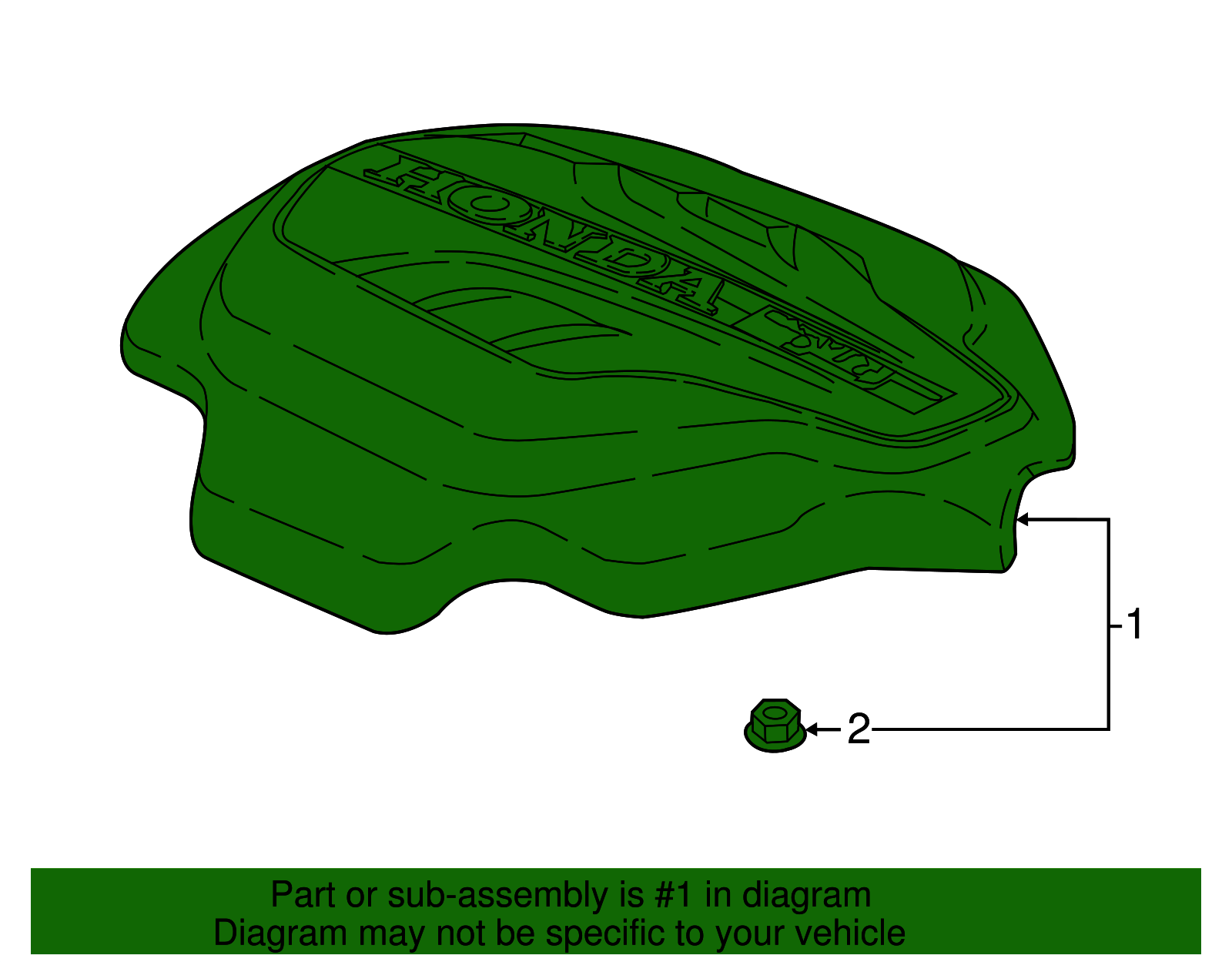 17121-5MR-A11 - Honda Engine Cover 2018-2022 Honda Odyssey ...