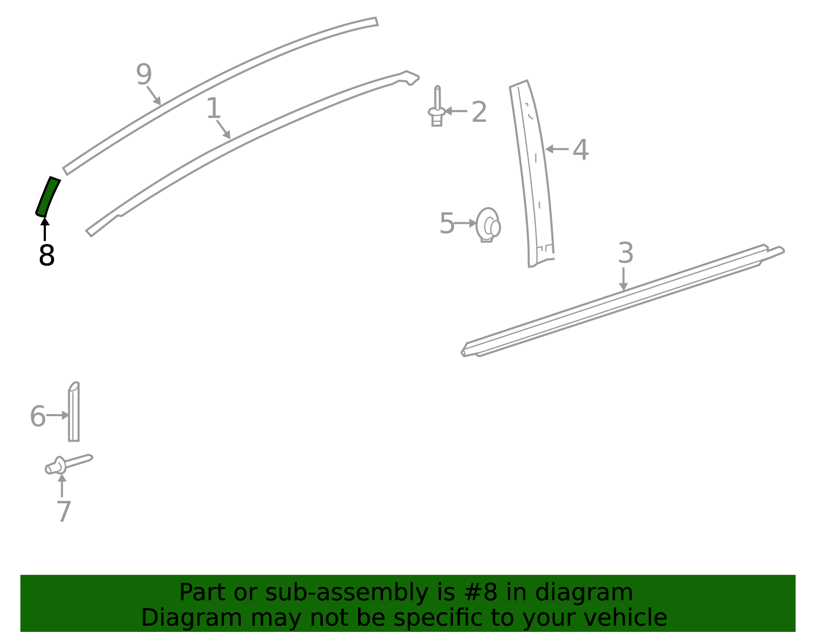 2019-2025 Toyota Black Out Tape 75975-12080 | Lithia Toyota Parts
