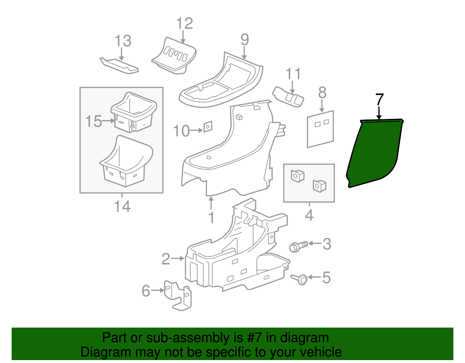 15849626 - Side Trim | Partners Chevy