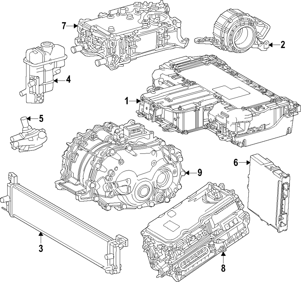 2024 Toyota Grand Highlander Inverter Assembly G92A0-48383 | Toyota ...