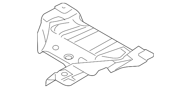 2010-2016 Volvo XC60 Heat Shield 31353531 | OEM Euro Parts