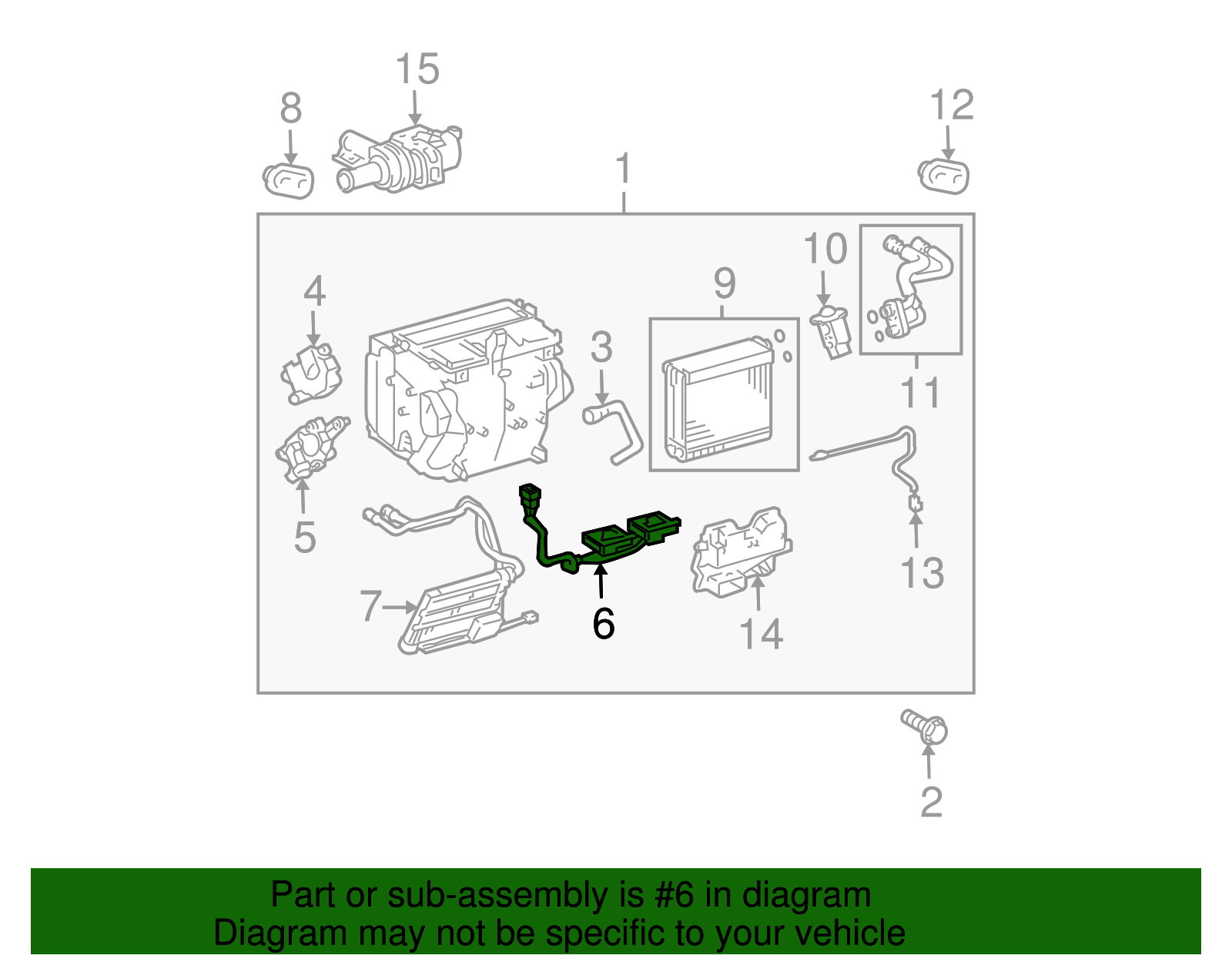 2004-2009 Toyota Prius Heating Unit 87710-47030 | Toyota Parts Center