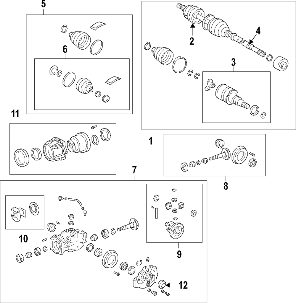 2019-2024 Toyota RAV4 Companion Flange 41204-42010 | Toyota Parts Center