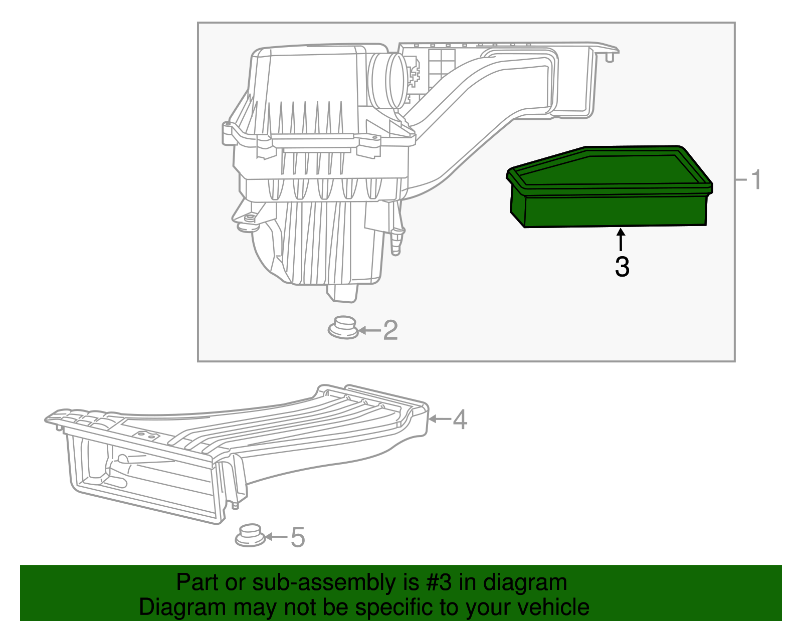 2017-2025 Chrysler Air Filter 68214516AA | Mopar Parts Canada