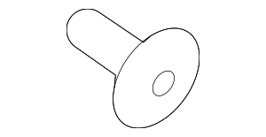 2014-2024 Jaguar Quarter Panel Assembly Rivet C2P4773 | JaguarParts.com