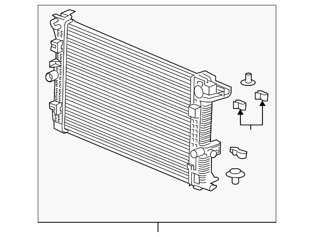 2018-2019 GM Radiator 84448453 | Capital Chevy Parts