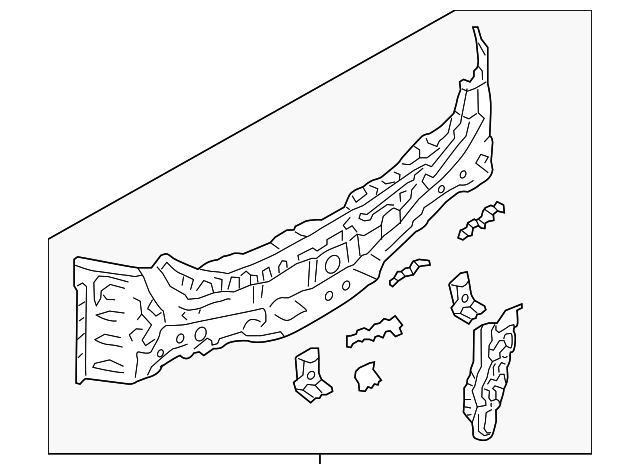 2019-2025 Mazda 3 Rear Body Panel bdyp7075z | TascaParts.com