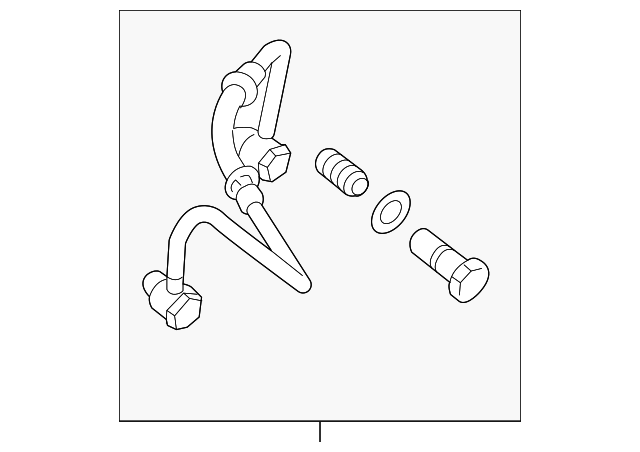 Genuine OEM Oil Line Part# LR081088 Fits 2012-2017 Land Rover: Up To 35 ...