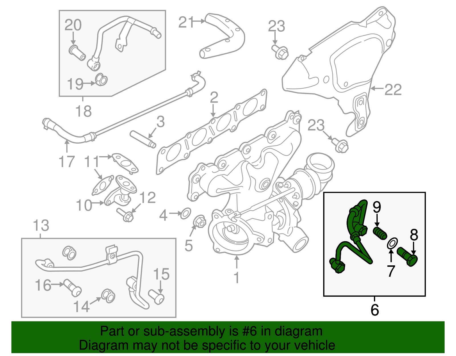 Genuine OEM Oil Line Part# LR081088 Fits 2012-2017 Land Rover: Up To 35 ...