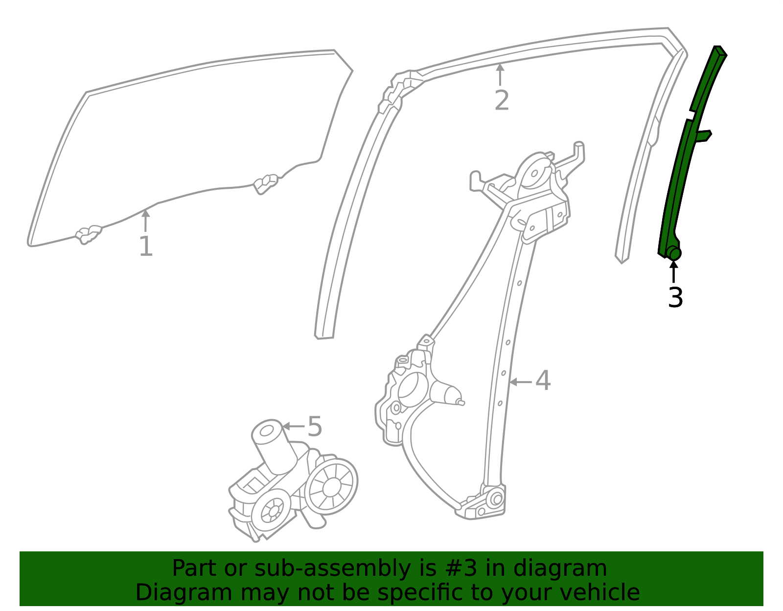 2025 Toyota Crown Signia Guide Channel 67408-30310 | MotorMotor
