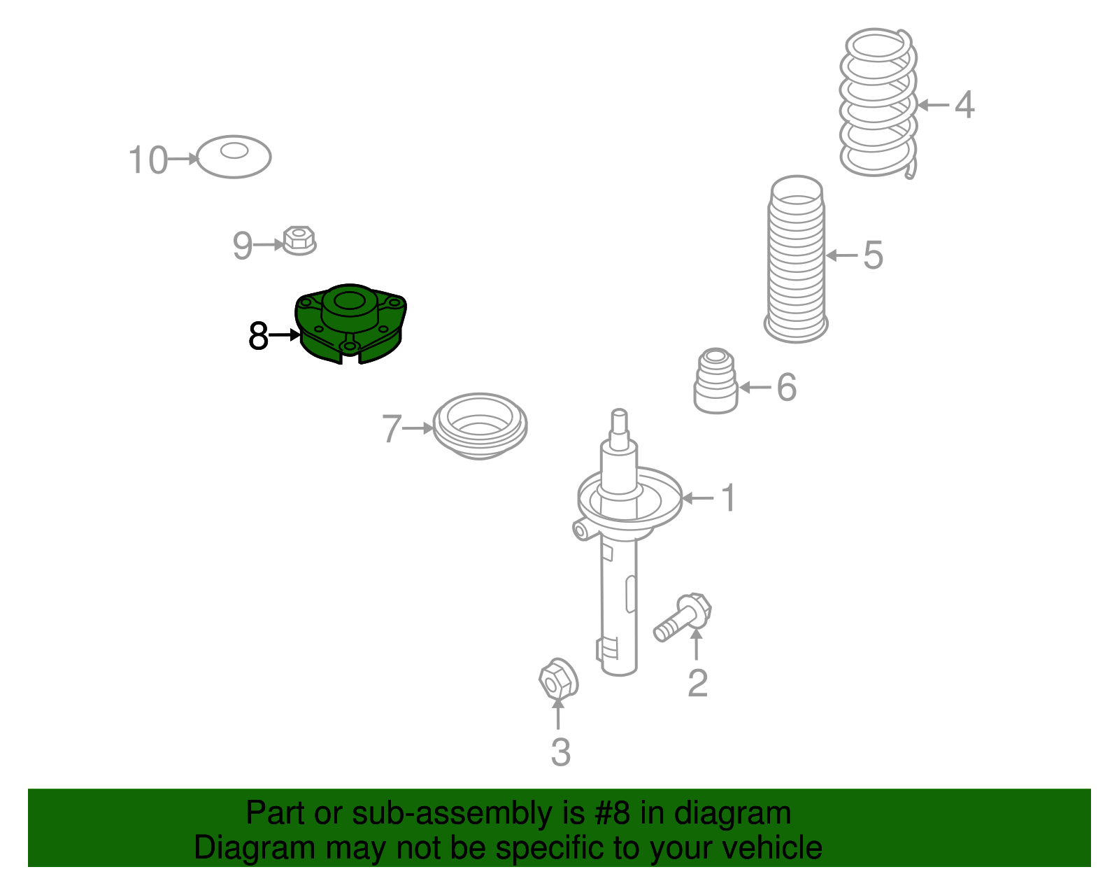 1k0412331b - OEM NEW 2005-2019 VW Volkswagen Passat Jetta Rabbit Sedan ...