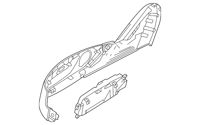 88020-AR010-LEG - Hyundai Outer Finish Panel 2022-2023 Genesis GV70 ...
