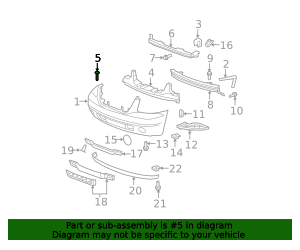 2004-2015 GM Multi Purpose Retainer 25705182 GM | GMPartsDirect.com