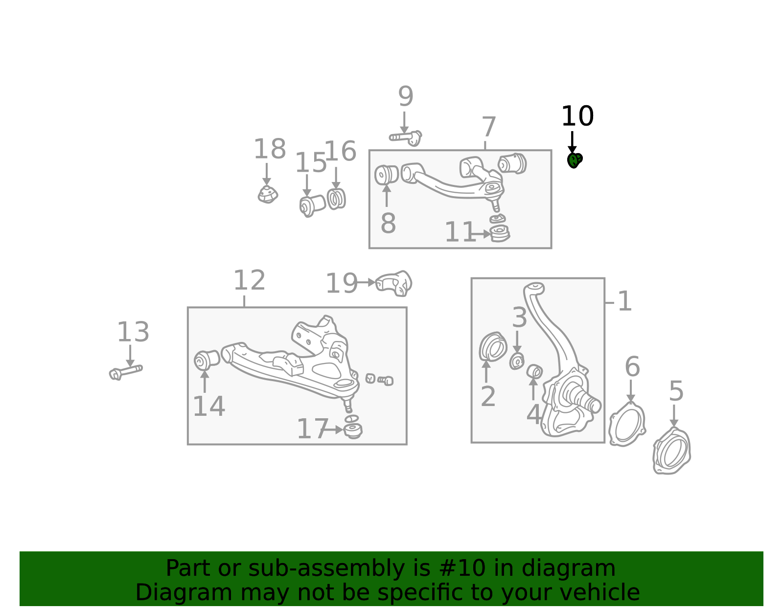 1998-2009 Lexus Alignment Camber Adjusting Eccentric 48198-60011 | OEM ...