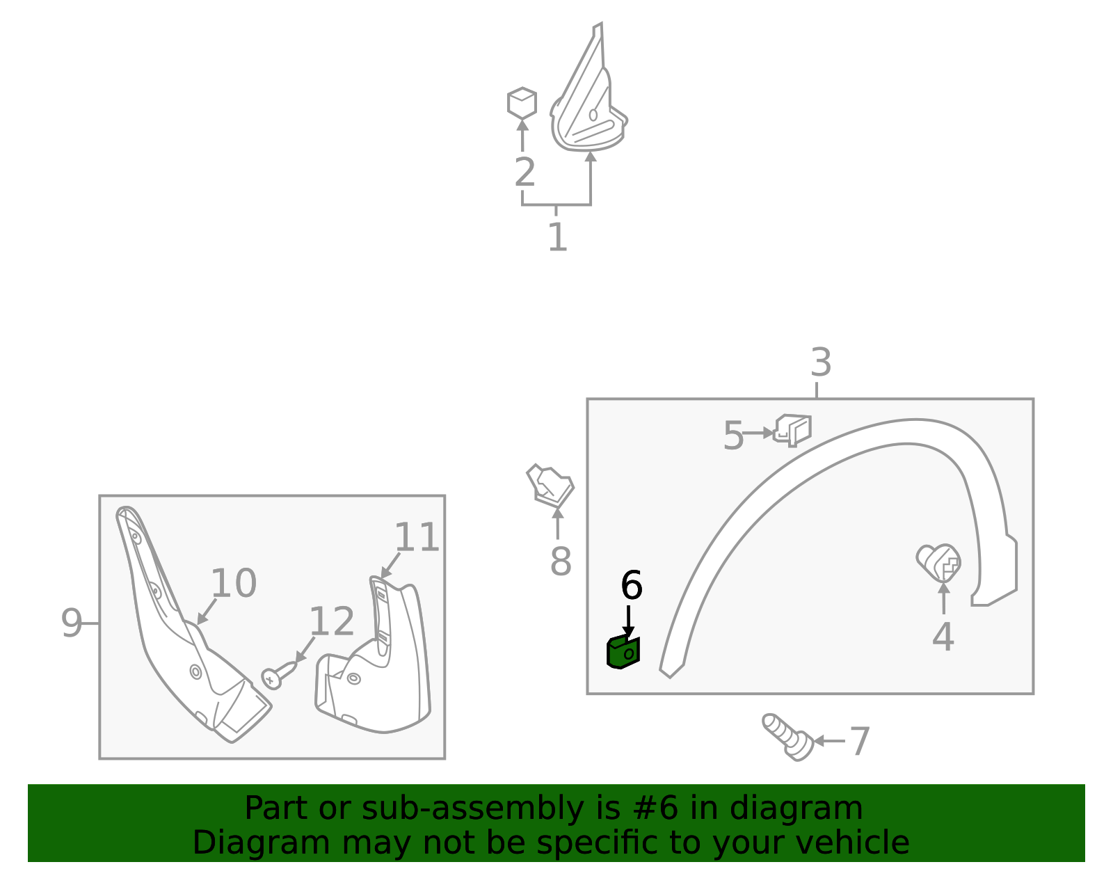 90601-SMG-003 - 2012-2025 Honda - Clip Snap Fitting | Honda Car Parts ...
