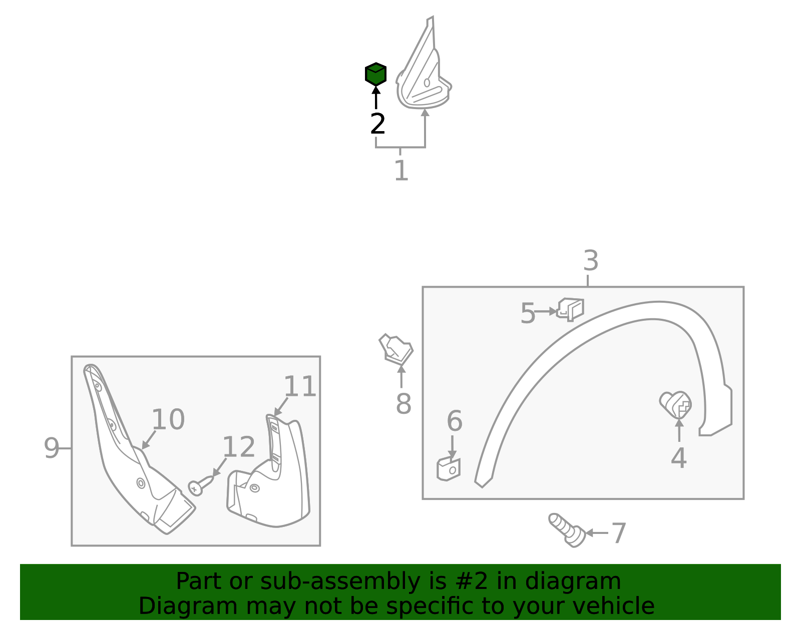 75491-SWA-003 - Body A-Pillar Trim Panel Insert Clip 2007-2026 Honda ...