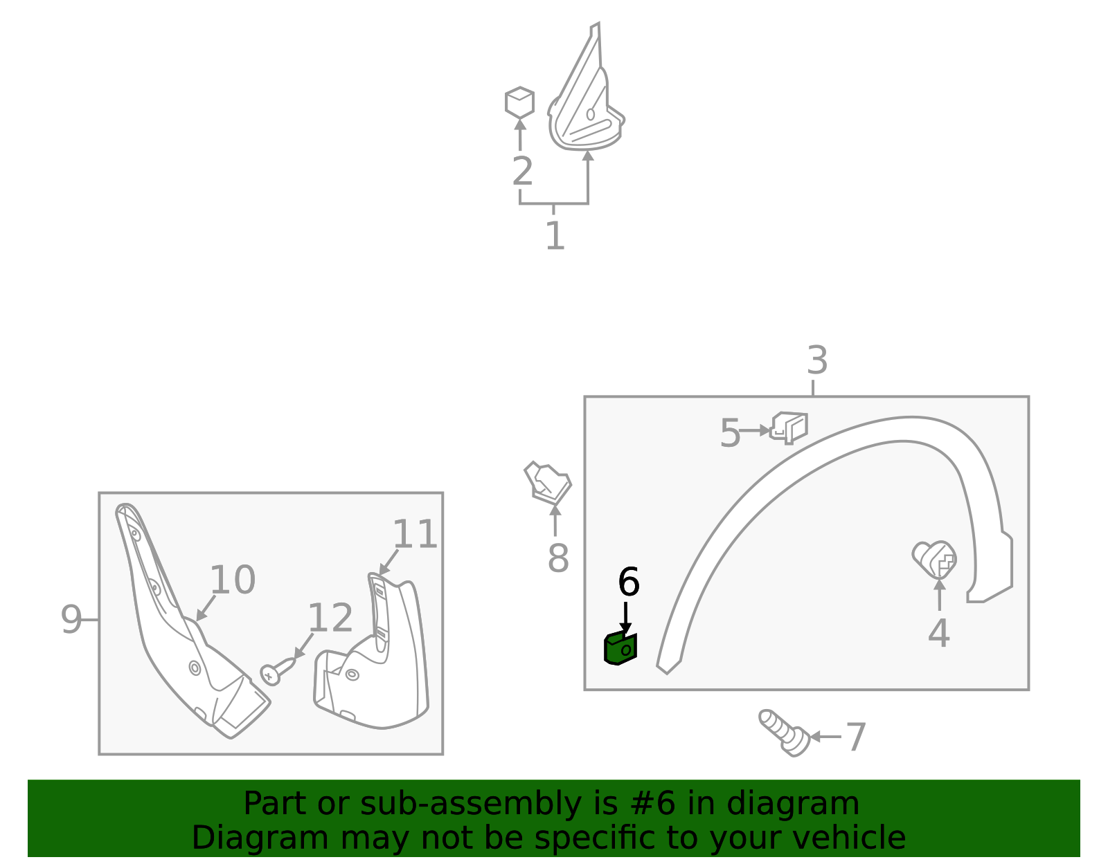 90601-SMG-003 - 2012-2025 Honda - Clip Snap Fitting | Honda Parts Cheap